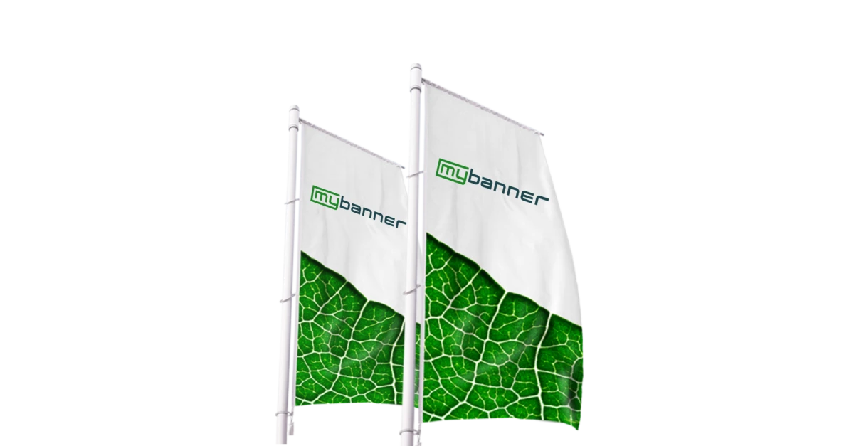 Reklamflaggor med hög kvalitet och eget tryck - Mybanner.se